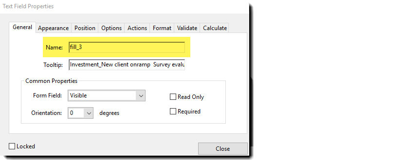 Create forms using Acrobat